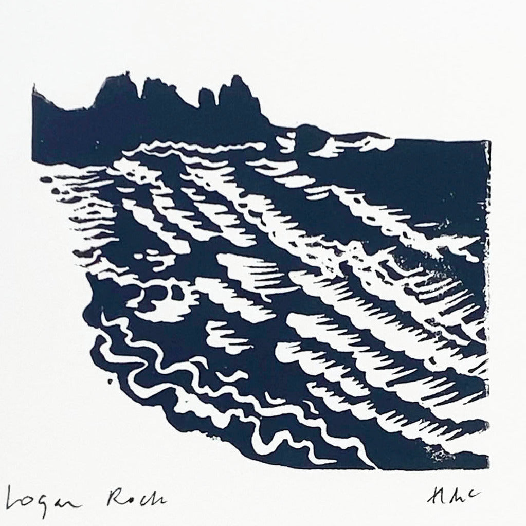 Mini Print - Logan Rock – Hazel McNab